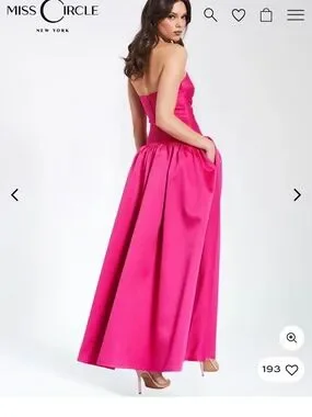 Miss Circle | Dresses | Brand New Strapless Gown | Poshmark